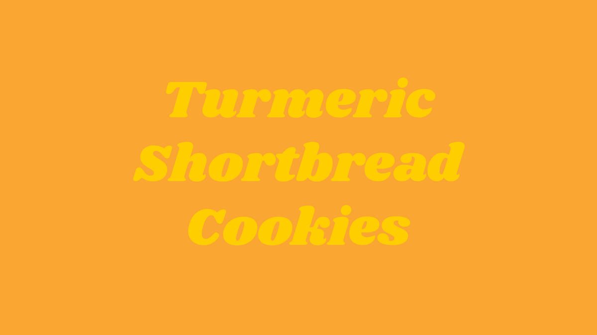 Kate's Sunshine Dust Shortbread Cookies | Big Heart Tea