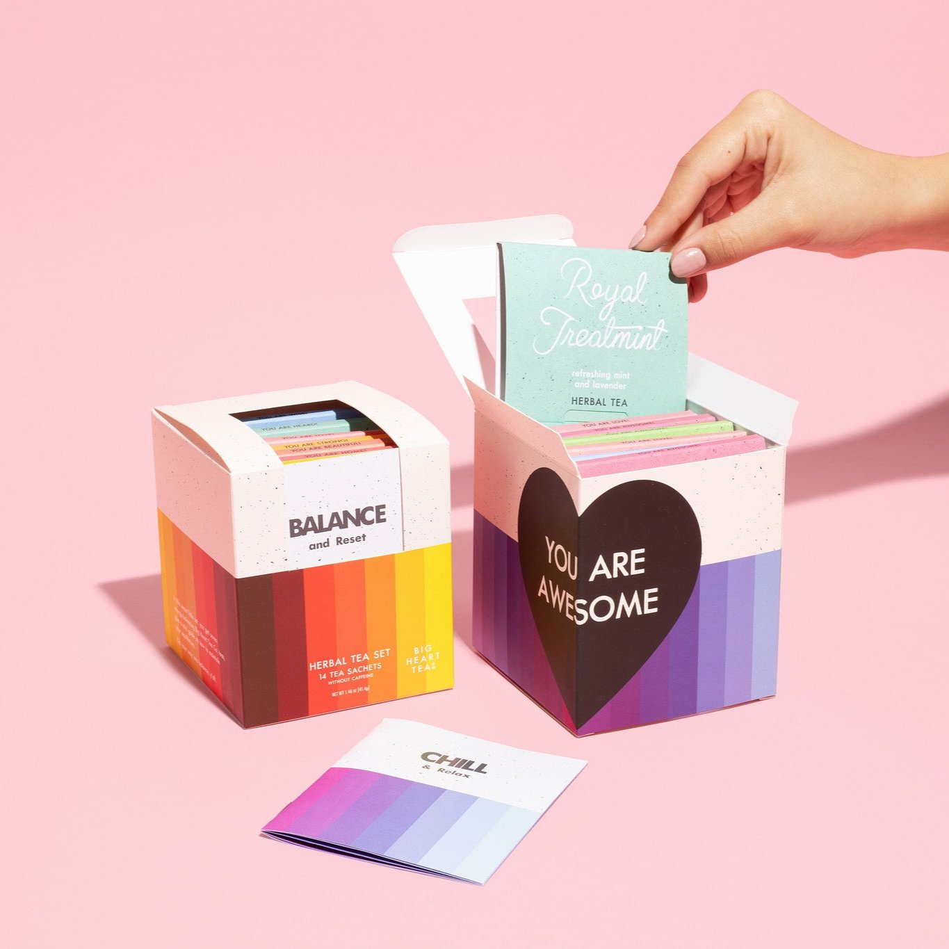 Balance Tea Set | Herbal Tea Gift Sets | Big Heart Tea Co.