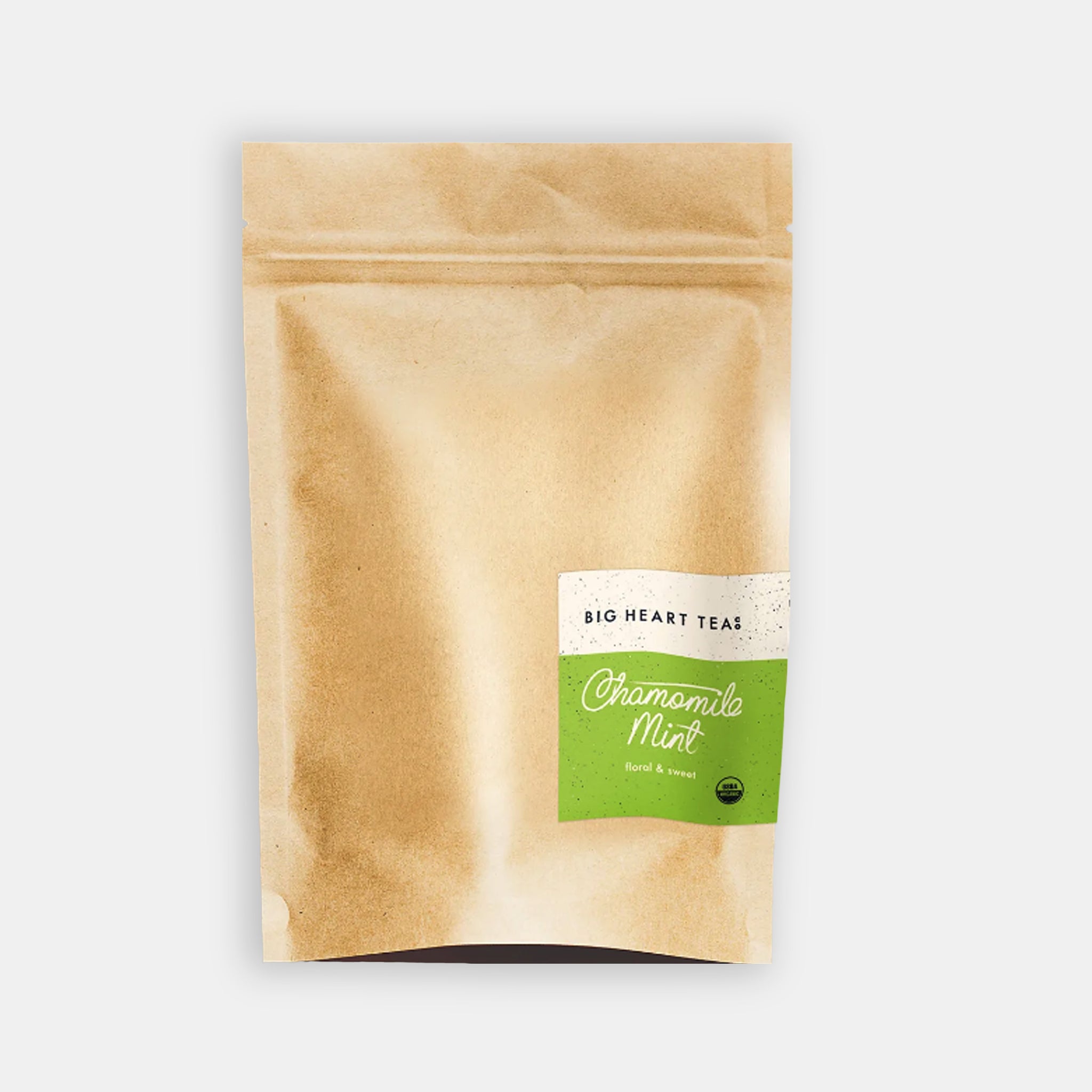 Calming Organic Chamomile Mint Tea | Big Heart Tea
